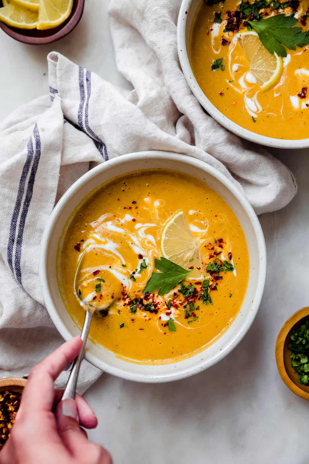 Comforting Red Lentil Soup Dal Soup Little Spice Jar