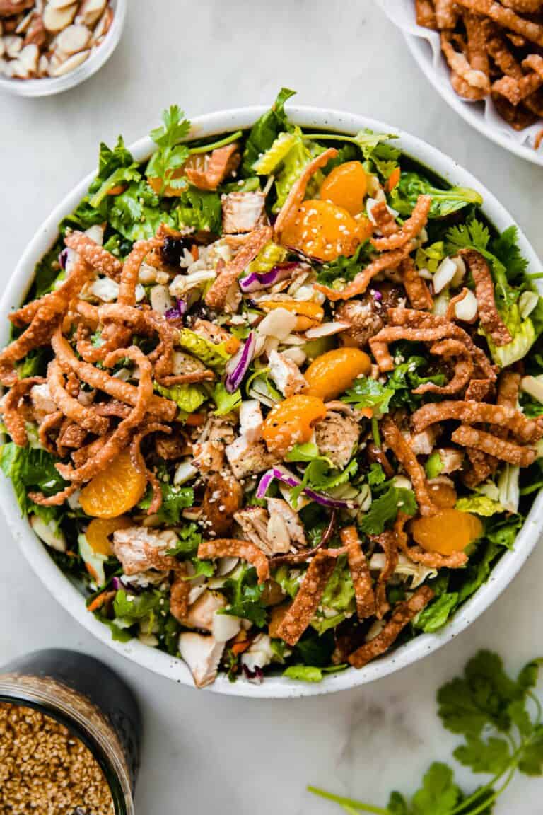 Asian Sesame Chicken Salad Recipe | Little Spice Jar