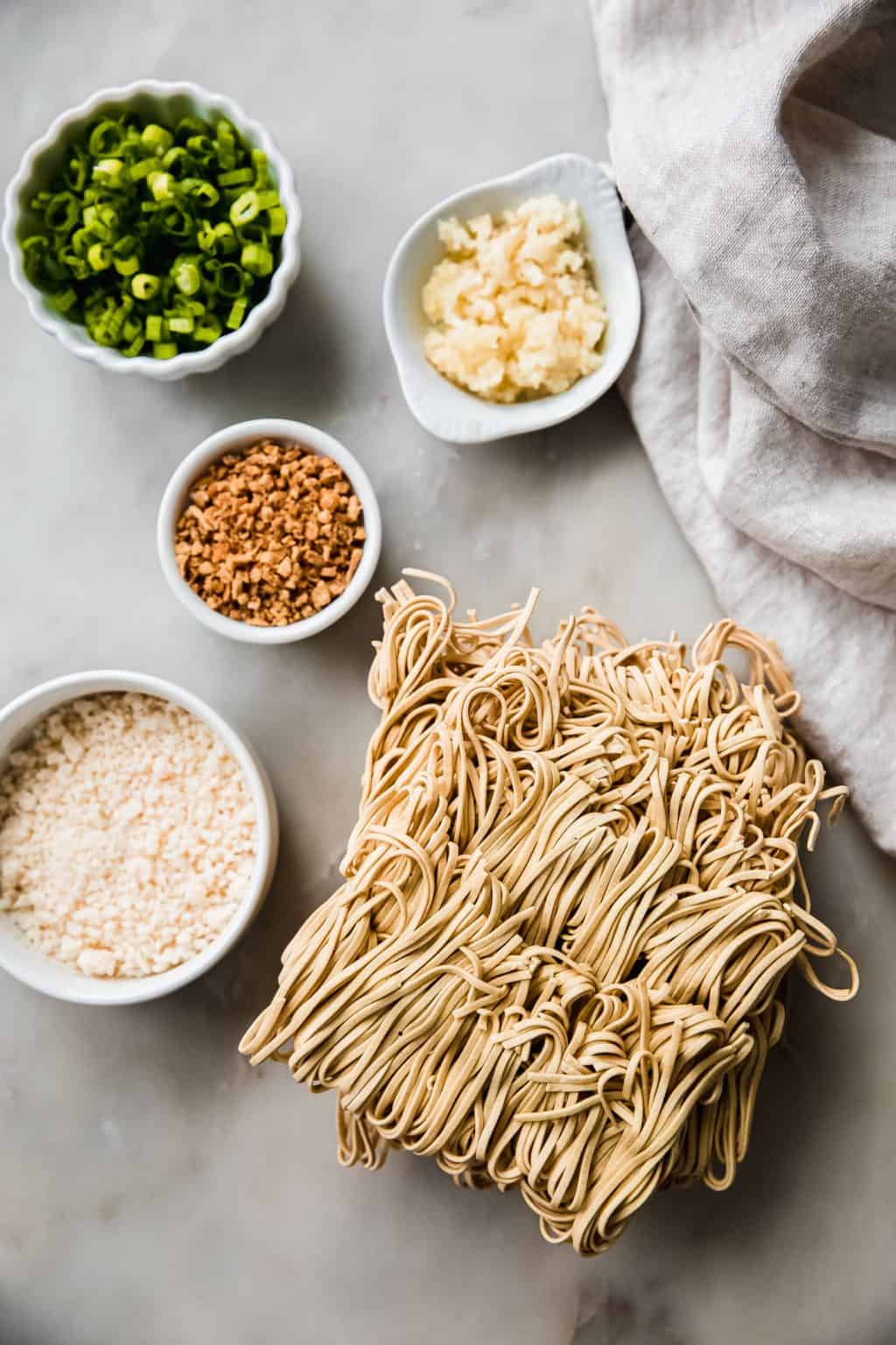Crazy Good Quick Garlic Noodles Recipe | Little Spice Jar