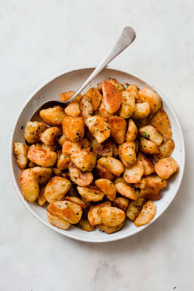 Extra Crispy Oven Roasted Potatoes Recipe | Little Spice Jar