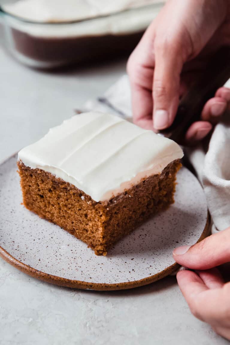 Moist Spice Cake with Cream Cheese Frosting Recipe | Little Spice Jar