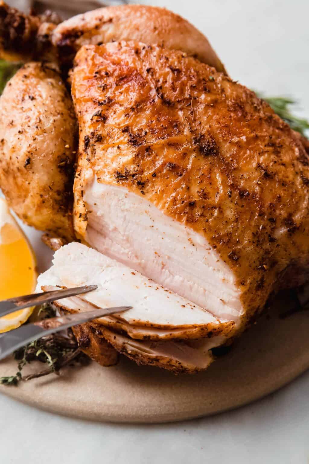 Oven Rotisserie Chicken (Faux-tisserie Chicken) Recipe | Little Spice Jar