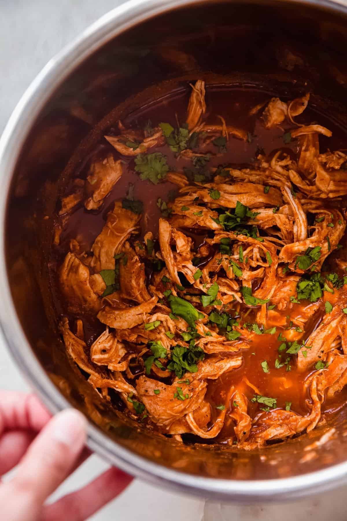 Instant Pot Chicken Tinga Bowls Recipe | Little Spice Jar