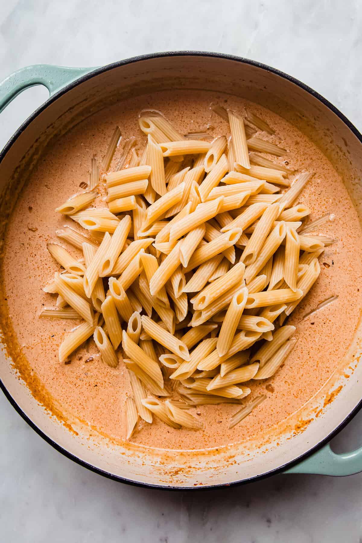 Creamy Chicken Paprika Pasta Recipe - Little Spice Jar