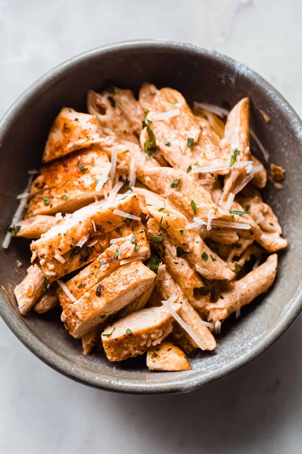 Creamy Chicken Paprika Pasta Recipe - Little Spice Jar