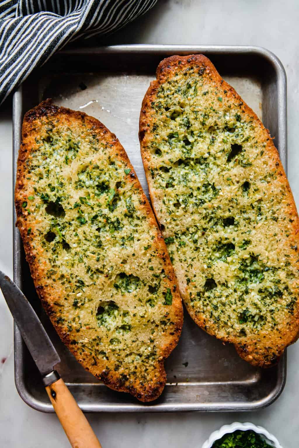 The BEST Garlic Bread You'll Ever Have! - Little Spice Jar