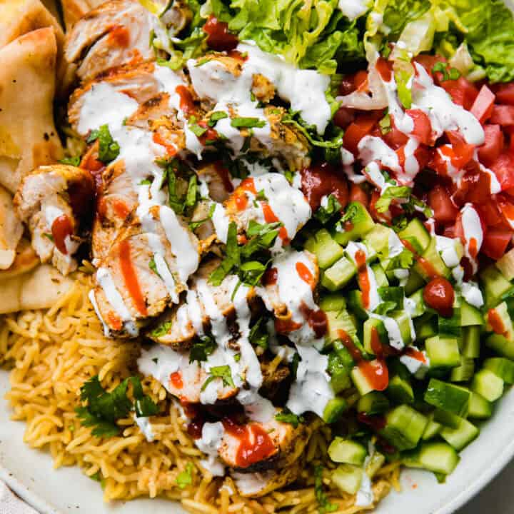 Halal Chicken And Rice