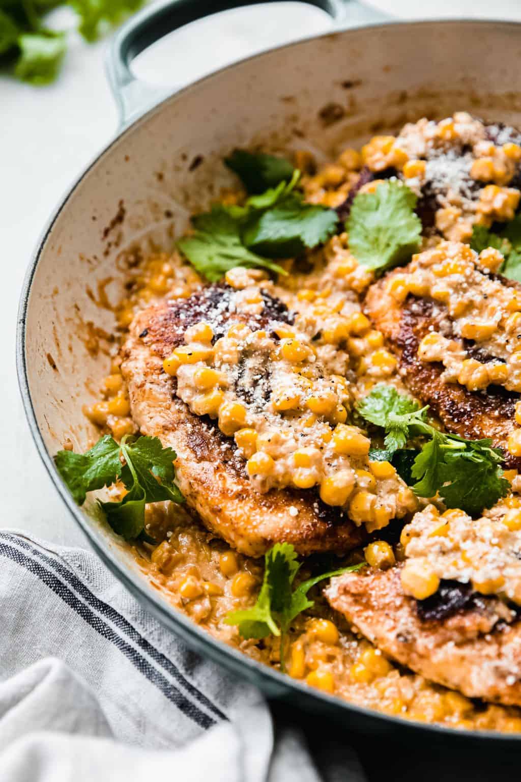 Fiesta Creamy Corn Chicken Recipe | Little Spice Jar