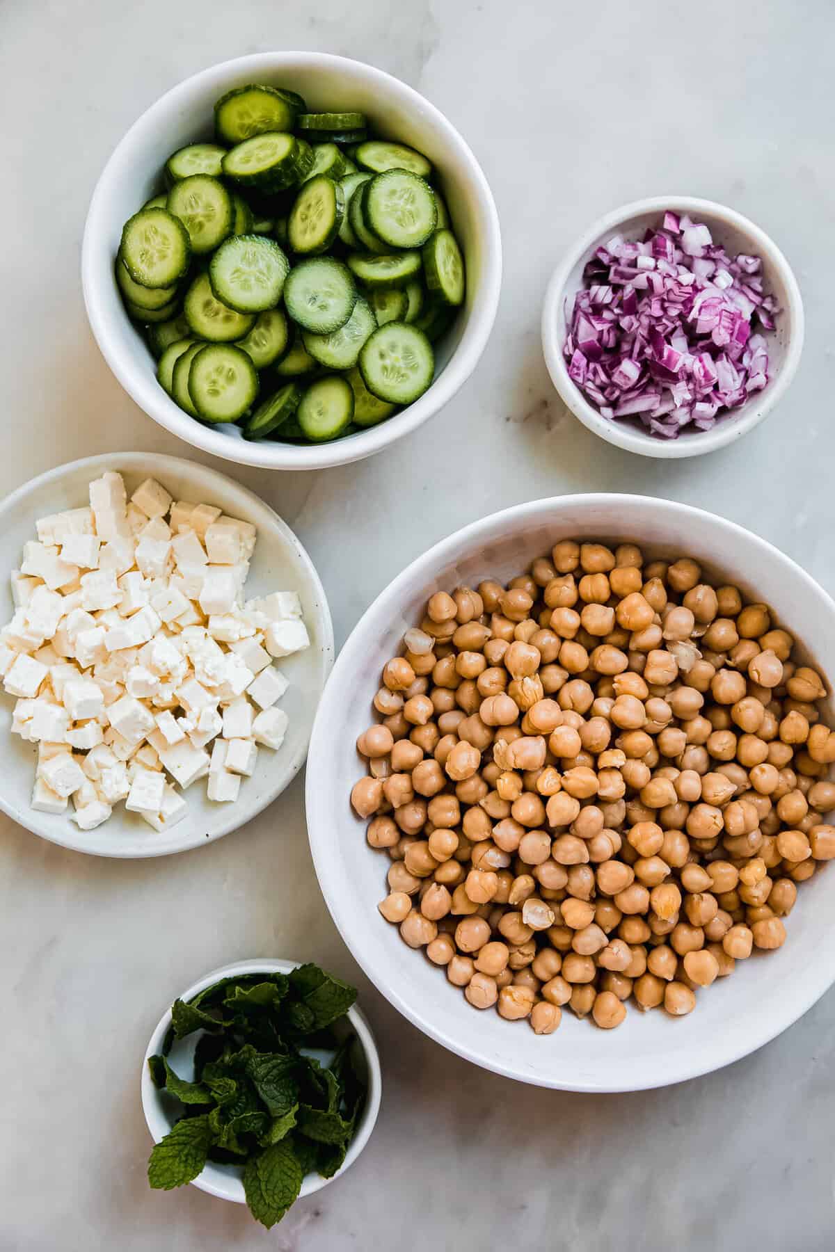 Chickpea Feta Cucumber Salad Food Dolls at Karen Medina blog