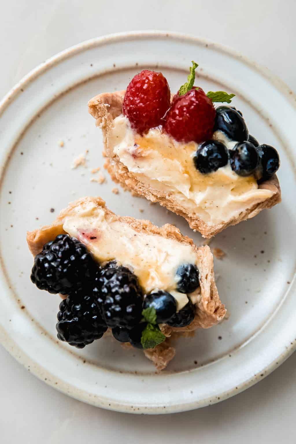 Mini Fruit Tarts Recipe | Little Spice Jar
