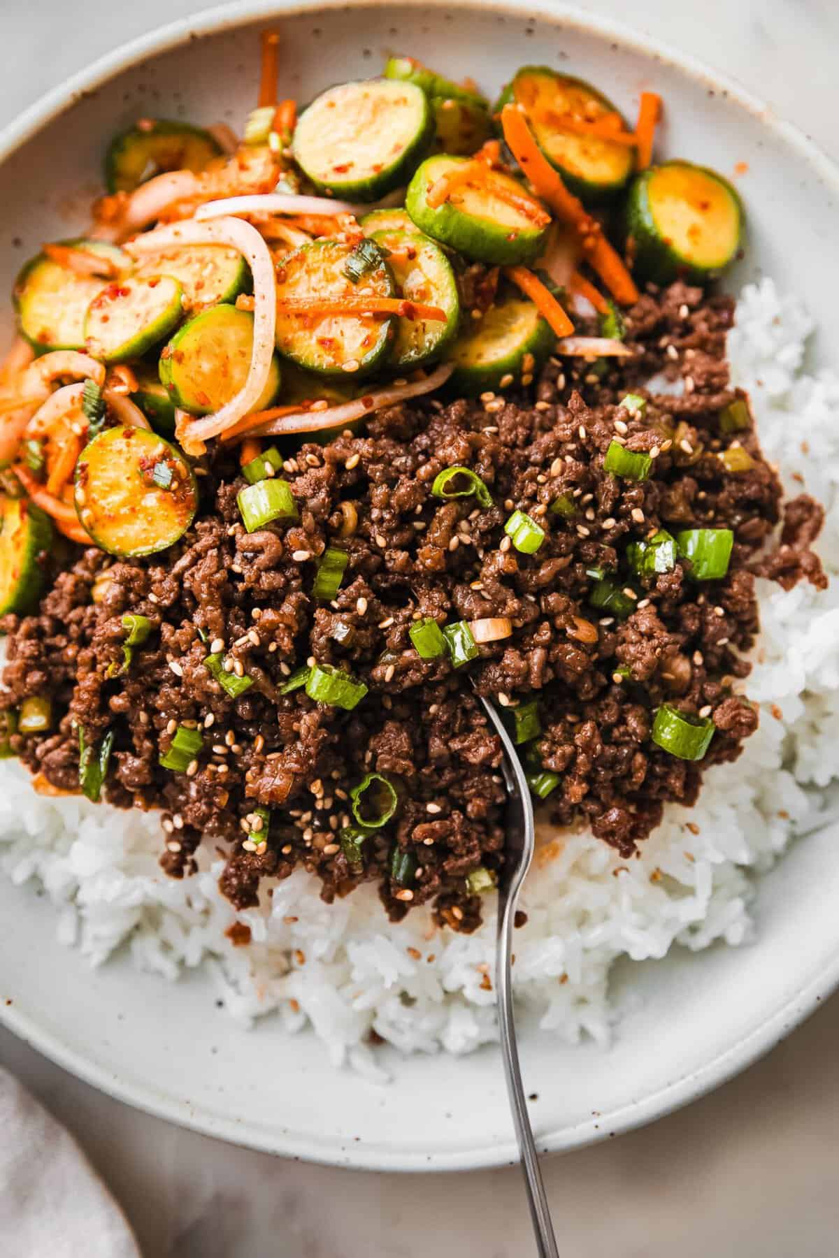 Gochujang Beef Bowls Recipe | Little Spice Jar
