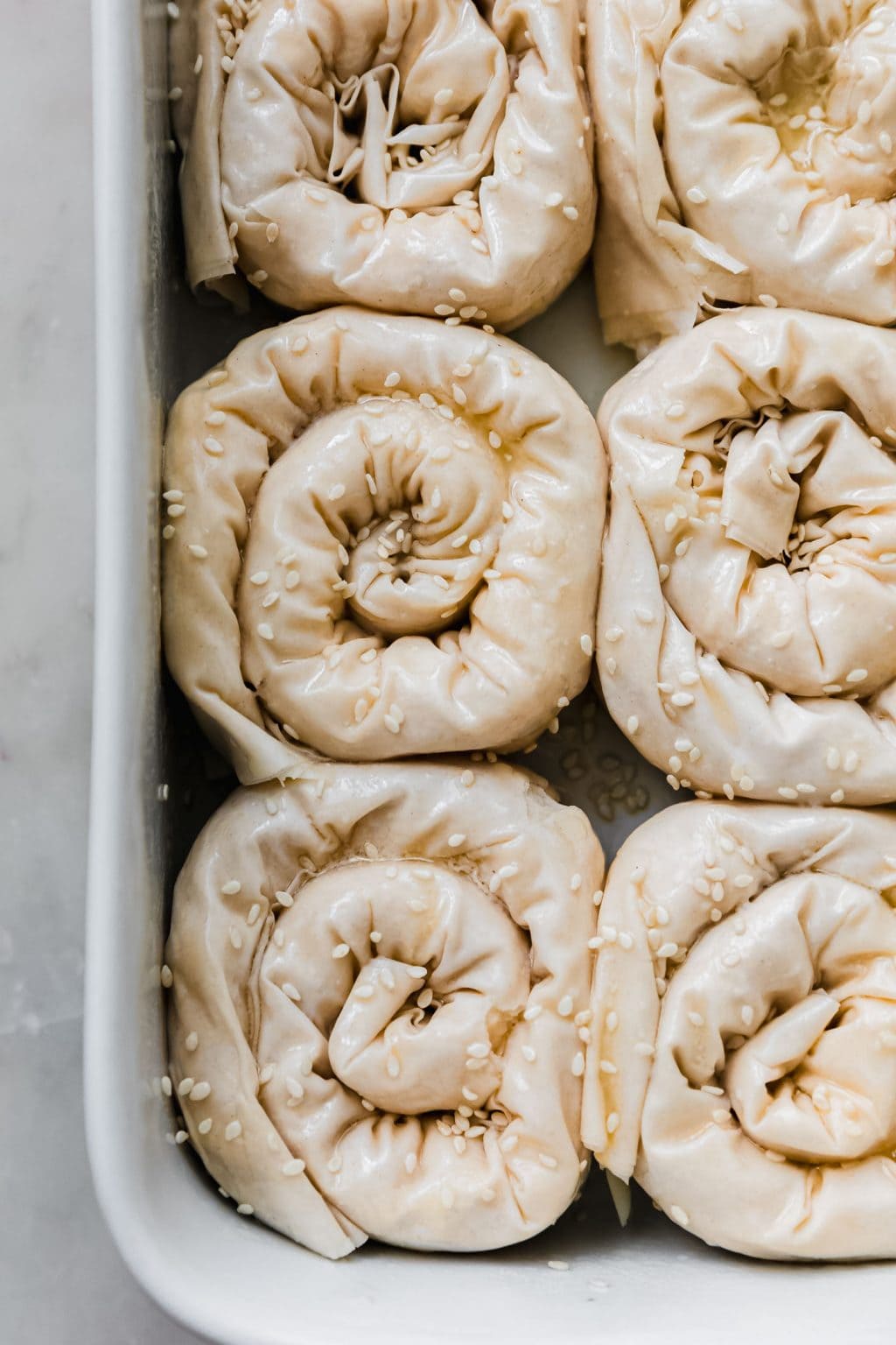 Crispy Feta Cheese Filo Pastry Spirals Recipe | Little Spice Jar