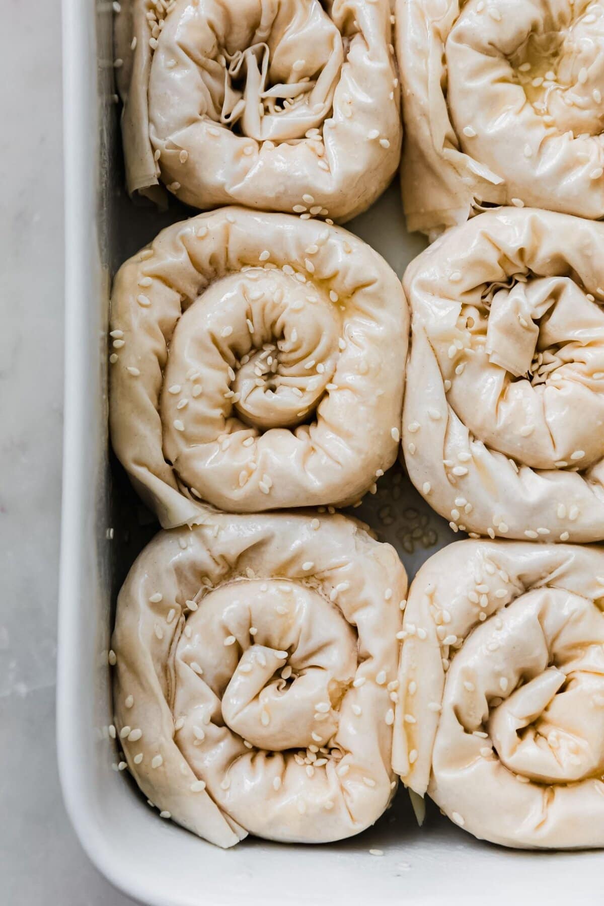 Crispy Feta Cheese Filo Pastry Spirals Recipe | Little Spice Jar