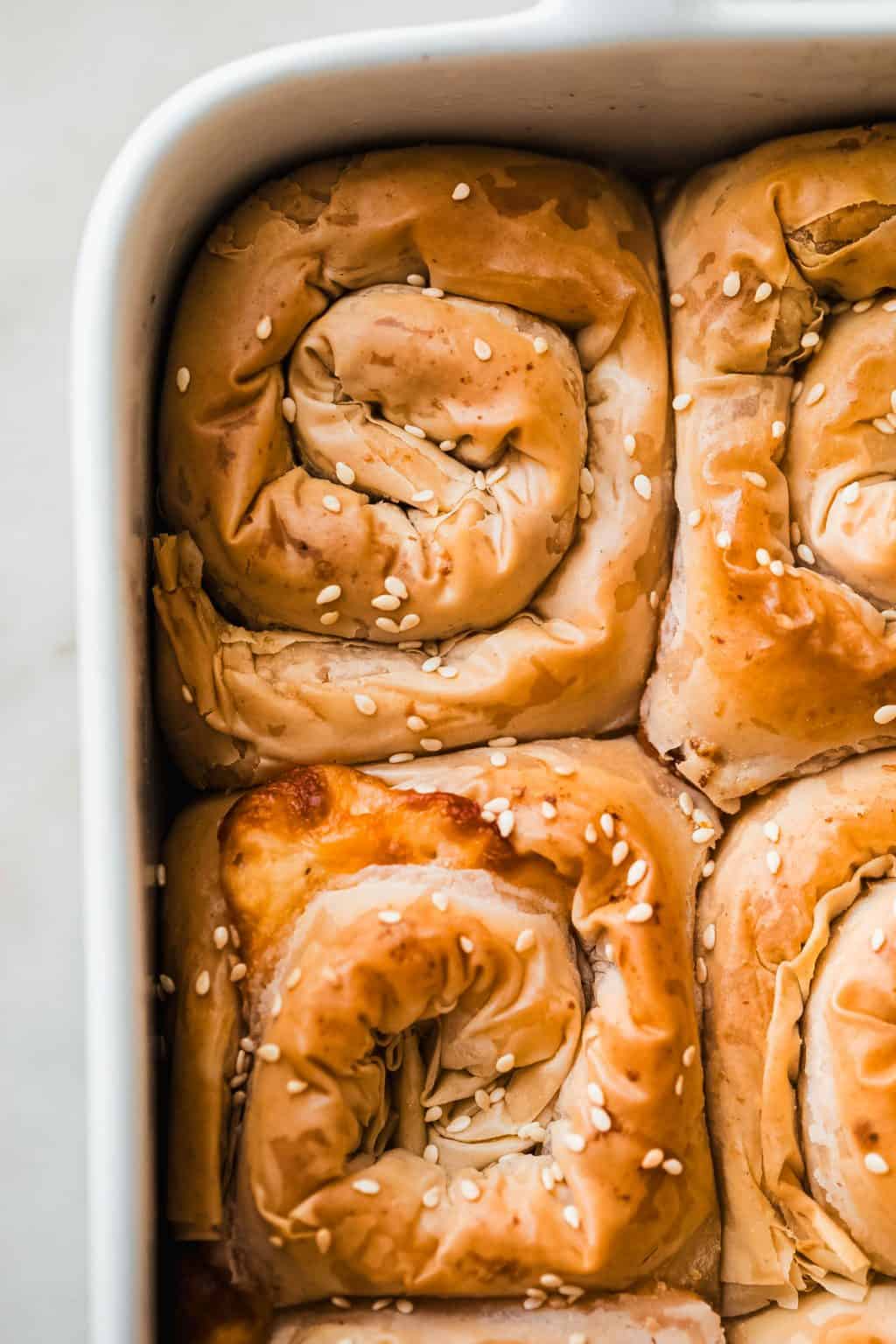 Crispy Feta Cheese Filo Pastry Spirals Recipe | Little Spice Jar