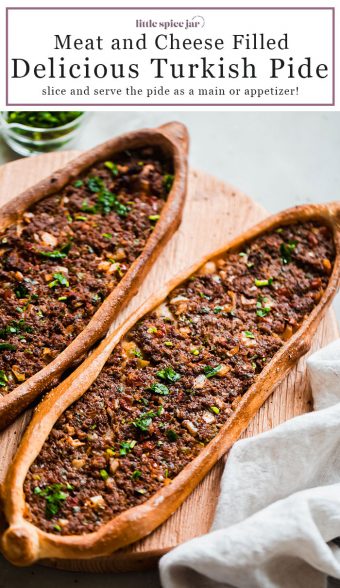 Turkish Pide Recipe (Turkish Flatbread) - Little Spice Jar