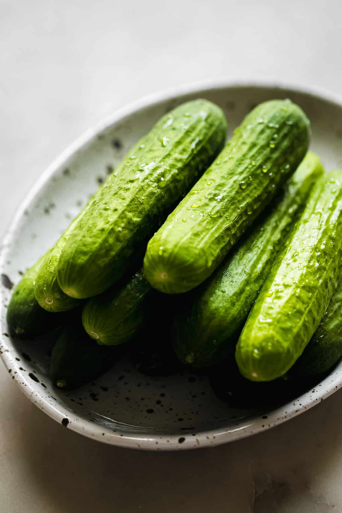 Refrigerator Pickles Recipe (2 Ways!) | Little Spice Jar