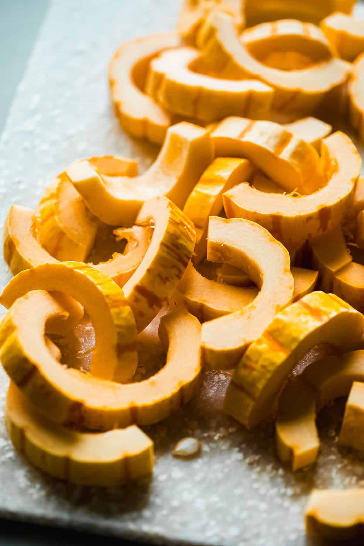 Maple Roasted Delicata Squash Recipe | Little Spice Jar
