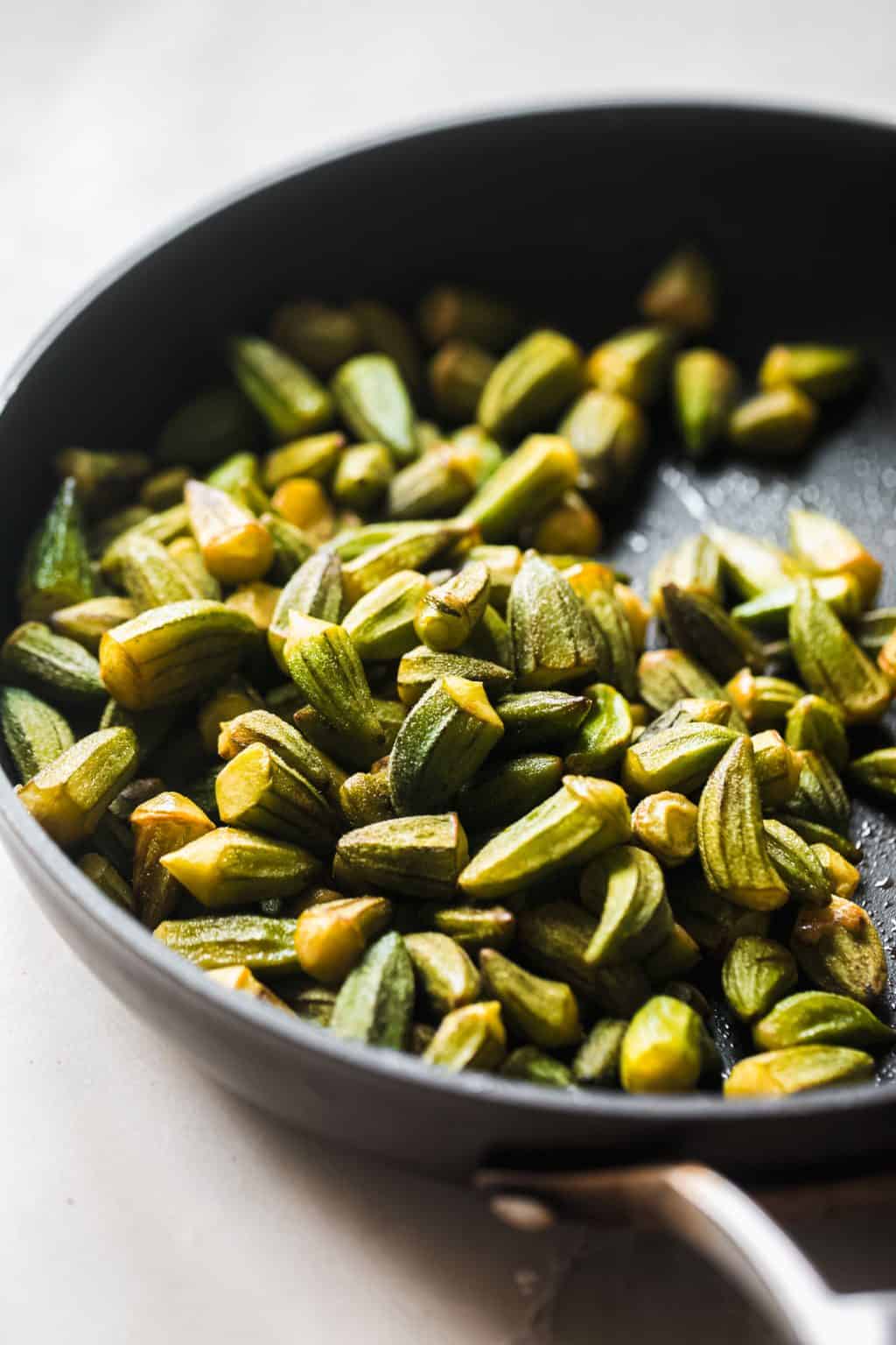 Bamya Recipe (Middle Eastern Okra Stew) | Little Spice Jar