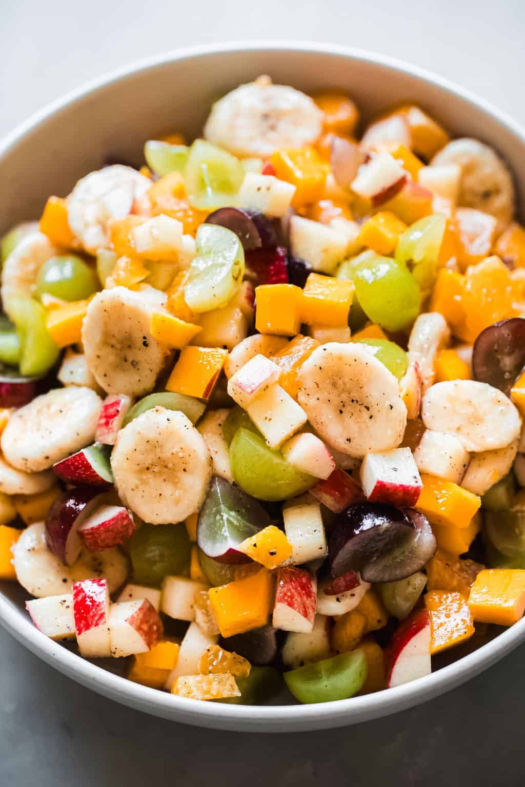 Pakistani Fruit Chaat Recipe | Little Spice Jar