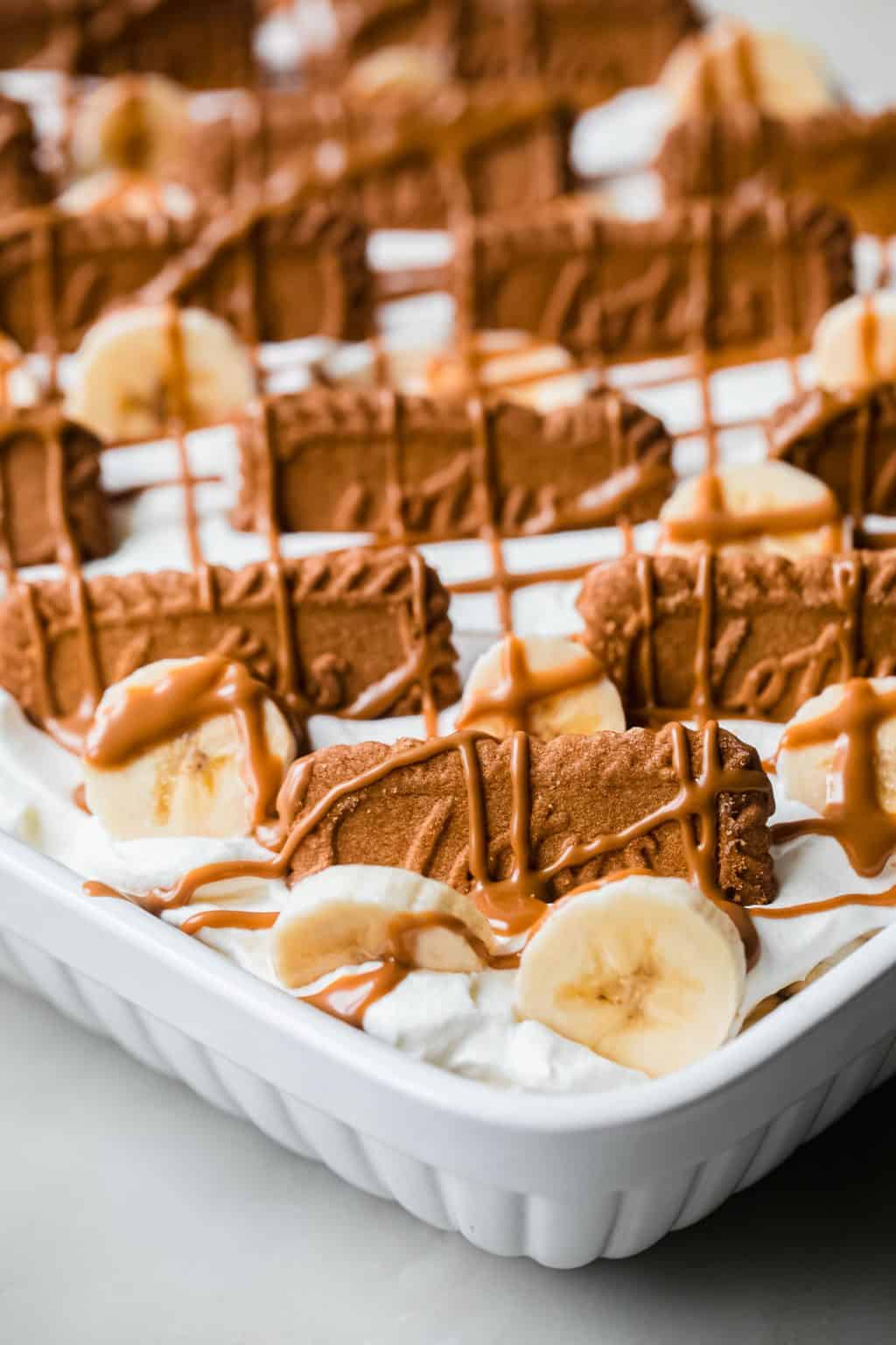 Biscoff Banana Pudding Recipe with Dulce de Leche | Little Spice Jar